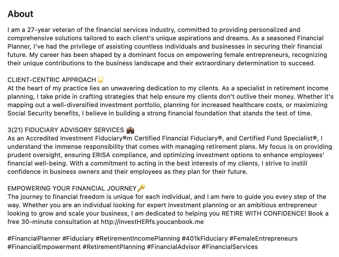 How to Write a LinkedIn Bio That Stands Out + Examples