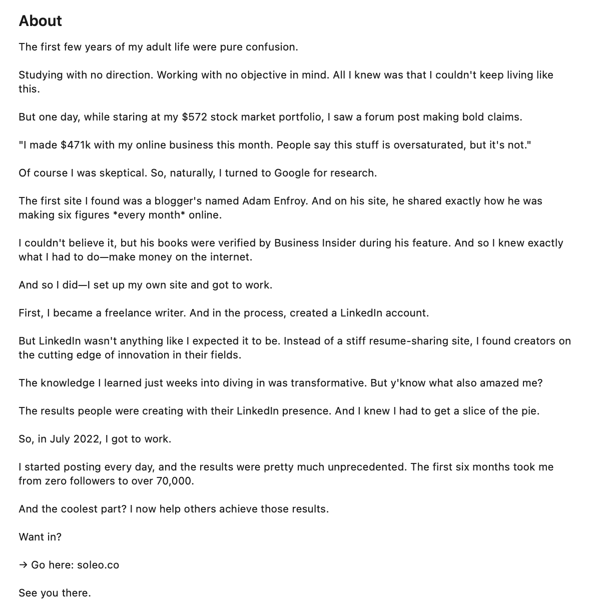 How to Write a LinkedIn Bio That Stands Out + Examples