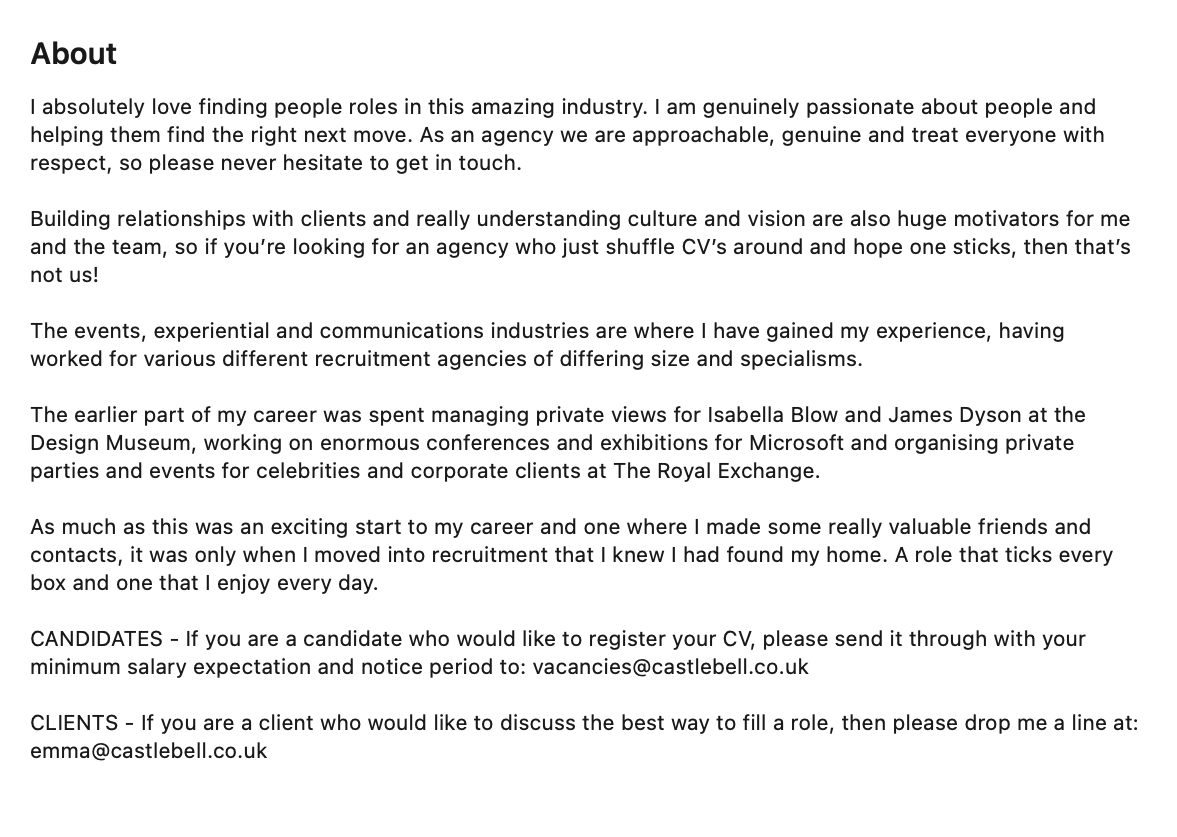 How to Write a LinkedIn Bio That Stands Out + Examples