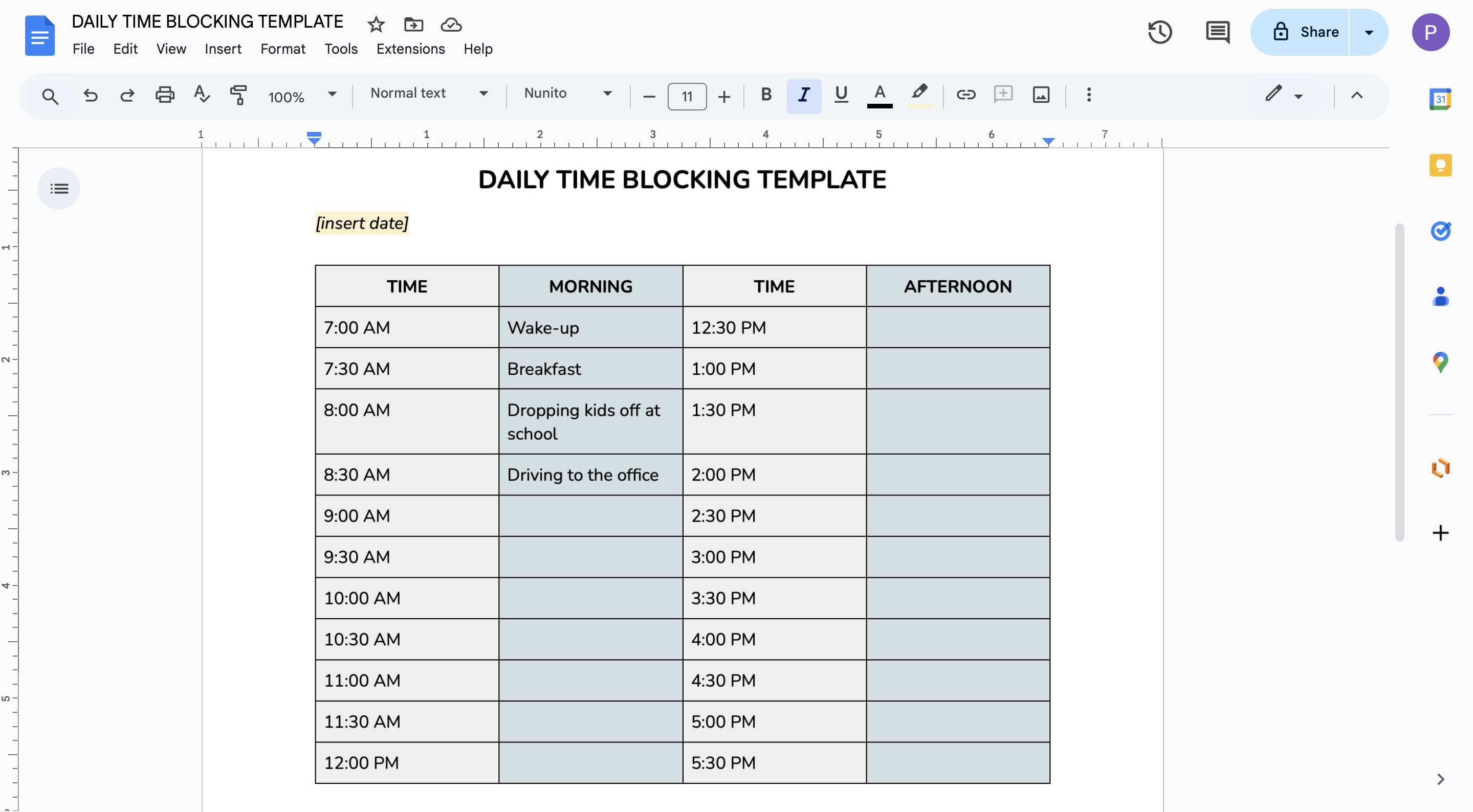5 Easy Time Blocking Templates to Optimize Your Calendar