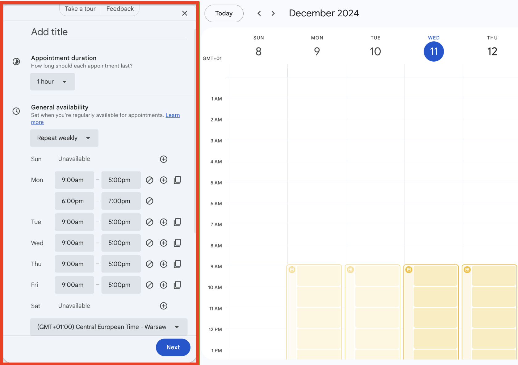 How to Set Up Google Appointment Scheduler (with Screenshots)