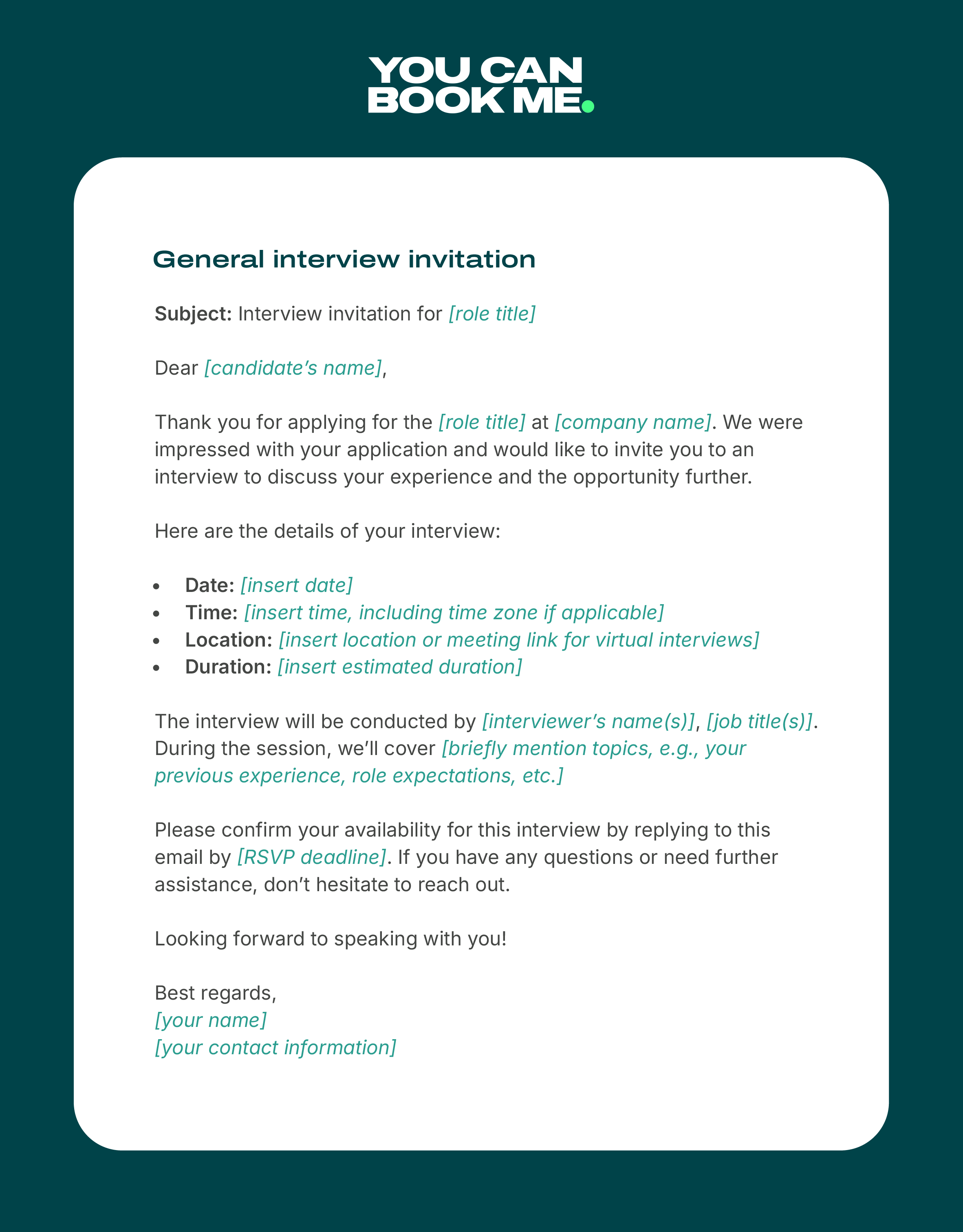 9 Interview Invitation Emails That Will Wow Your Candidates