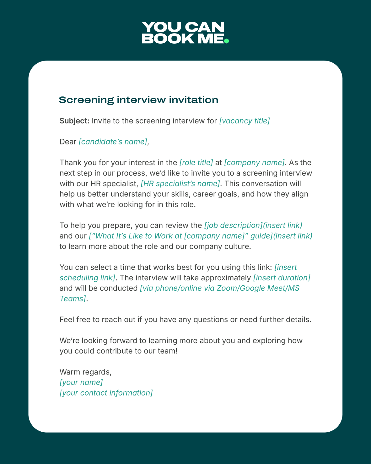 9 Interview Invitation Emails That Will Wow Your Candidates