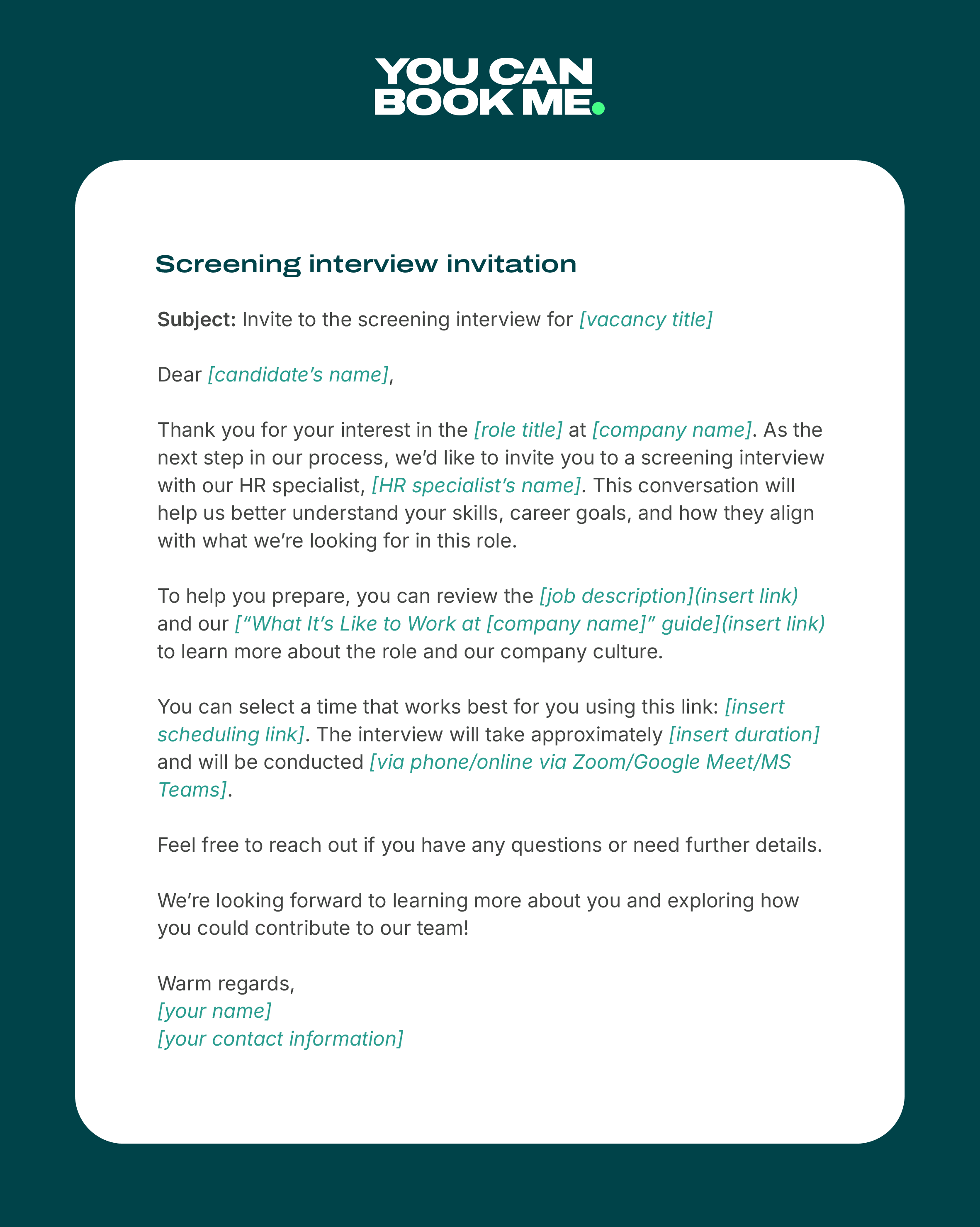 9 Interview Invitation Emails That Will Wow Your Candidates