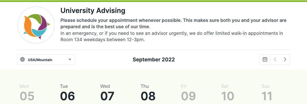 Academic advising walk-in hours: how to manage it right