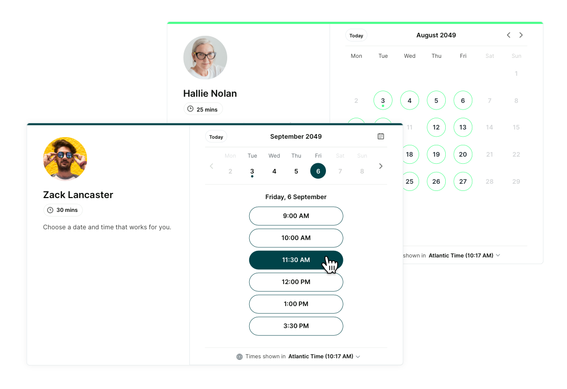 Powerful scheduling tool for individuals - YouCanBookMe