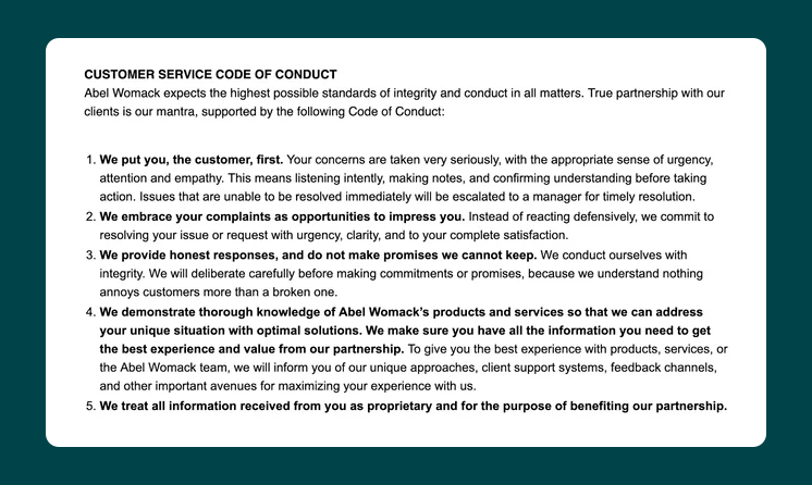 Customer Service Policy: How to Write Yours + 9 Real Examples