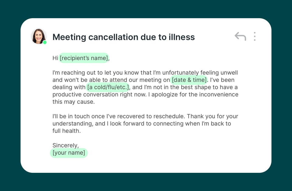 How to Write a Professional Meeting Cancellation Email (+7 Templates)