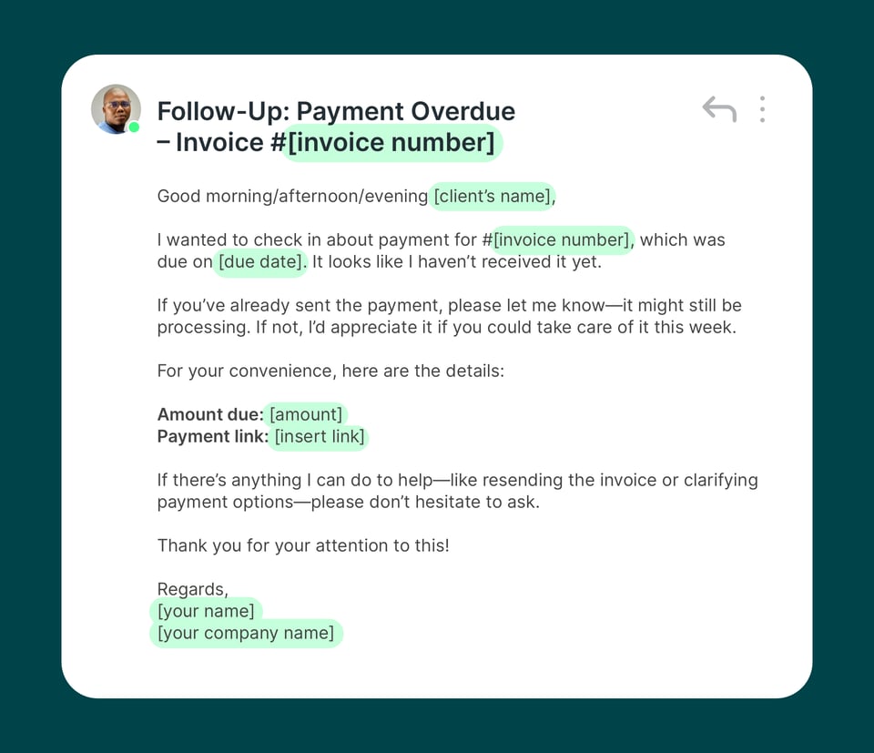 How to write a payment reminder email (and templates)