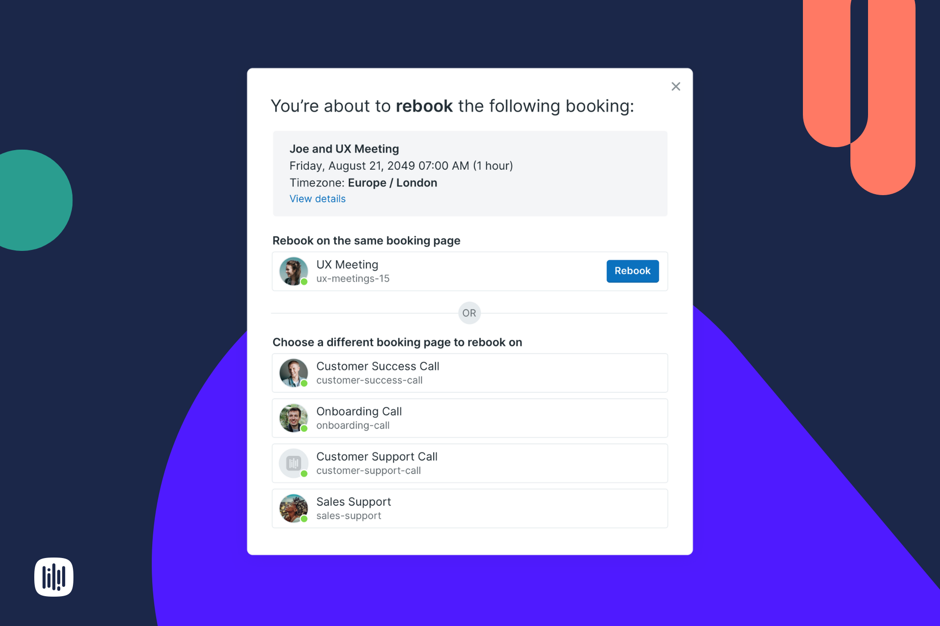 Need to meet again? Rebook takes the hassle out of finding a time