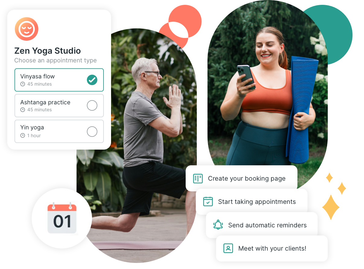 Yoga Scheduling Software | Stress-free yoga class bookings