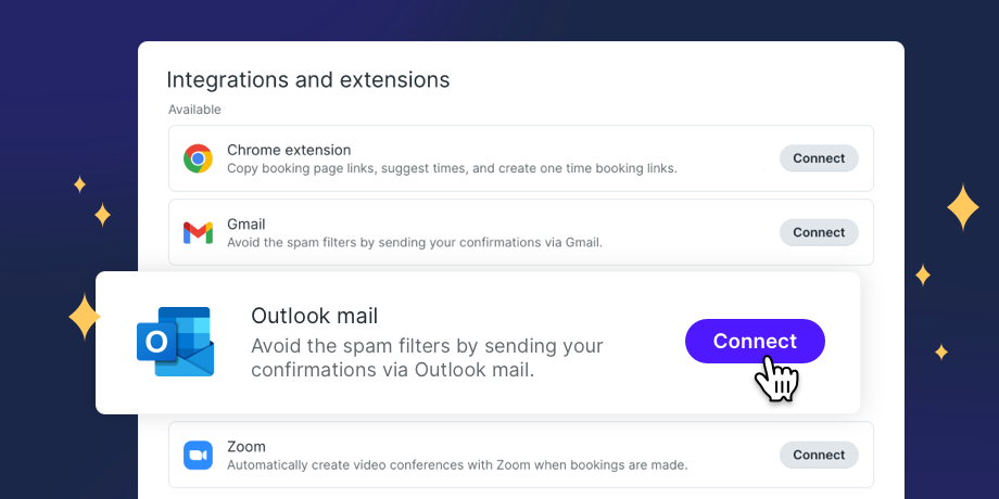 Outlook email integration